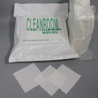 China Industrial Cleanroom Polyester Wipes 4x4 for LCD Screen Lab Cleaning for sale
