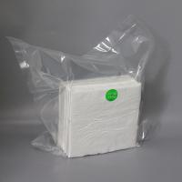 China 12 Inch 56gsm Cellulose Polyester Cleanroom Wipes - ISO Class 4 Certified Lint-Free Industrial Wipers for sale
