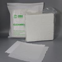 China 6x6 Inch 100pcs 180g Class 10-100 Microfiber Cleanroom Wiper for Industrial Use for sale