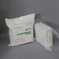 China Laser Cut Microfiber Cleanroom Wipes 4x4 194gsm 75 Polyester 25 Nylon Lint Free for sale