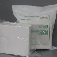 China 4x4 Inch 400 Pcs 110g Microfiber Cleanroom Wiper 100% Polyester Dust-Free Cloth for sale