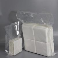 China 9x9 Inch Nonwoven Cleanroom Wipes 300pcs 56g Poly-Cellulose Industrial Surface Cleaning for sale