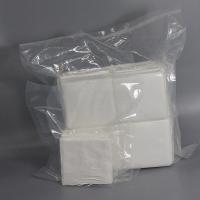 China Extremely Soft Polyester Cleanroom Paper Mechanical Strength White Microfiber Cleaning Wipes for sale