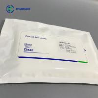 China 9 Inch Laser Sealed Pre-Saturated IPA Wipes 70% Isopropyl Alcohol for Semiconductor Clean Room with 120 g/m² Basis Weight for sale