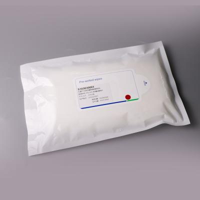 China 9 Inch 70% IPA Pre-Wetted Cleanroom Wipes Non Woven Sterile for ISO Class 5-8 Industrial Use for sale