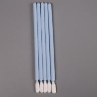 China Blue Handle PP Stick Thermally Bonded Lint Free Microfiber Cleaning Swab 1000pcs for sale