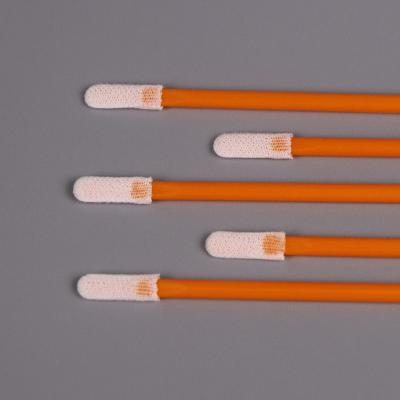 China Microfiber Swabs Printhead Cleaning Swabs Short Stick 100pcs for Cleanroom for sale