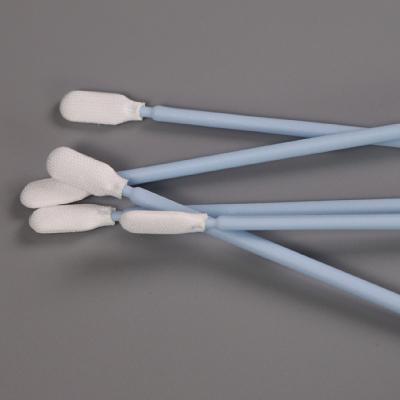 China 100mm Microfiber Polyester Tipped Swabs ISO Class 4 Cleanroom Swab for ESD Sensitive Applications for sale
