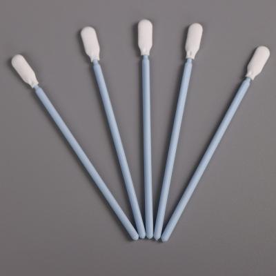 China MS766 Double Layer Microfiber Cleaning Swab - 1mm/2mm Head Thickness, Class 10 Cleanroom Certified for sale