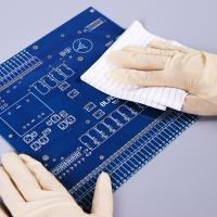 China 6x6 Inch Lint-Free Anti-Static Wipes for Electronics - 228 g/m² Basis Weight, ISO Class 3-8 Cleanroom Compatible for sale