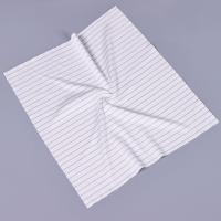 China 9 Inch 180gsm Antistatic Cleanroom Wipes - Class 100 Disposable Floor Wipes with 228 g/m² Weight for sale
