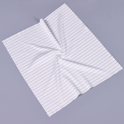 China 9 Inch 180gsm Antistatic Cleanroom Wipes - Class 100 Disposable Floor Wipes with 228 g/m² Weight for sale
