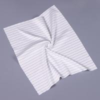 China 6 Inch Sealed Antistatic Cleanroom Wipes - 228 g/m² Lint-Free Microfiber for ISO Class 3-8 Environments for sale