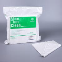 China Anti Dust Industrial Antistatic Cleanroom Wipes 228 g/m² with 1.62 mL/g Absorption for ISO Class 3-8 Environments for sale