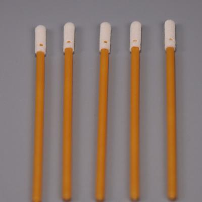 China Small Bulb Foam Tip Cleaning Swabs 100pcs/Bag - 100 PPI Polyurethane Foam for Precision Cleanroom Applications for sale
