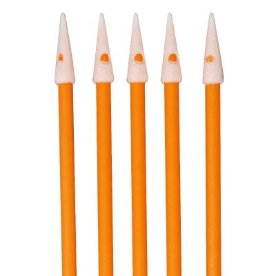 China Cleanroom Spiral Head Foam Swab 100 PPI for Printer Circuit Boards and Lens Cleaning for sale