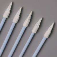 China Medical Grade Pointed Spiral Head Foam Swab for Electronics Cleaning - 2 Sizes Available for Precision Applications for sale
