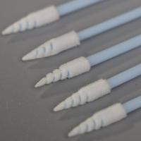 China Medical Grade Pointed Spiral Head Foam Swab for Electronics Cleaning - 2 Sizes Available for Precision Applications for sale