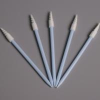 China Medical Grade Pointed Spiral Head Foam Swab for Electronics Cleaning - 2 Sizes Available for Precision Applications for sale