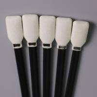 China FS712 100 PPI Dust-Free Square Head Cleanroom Sponge Foam Tip Swab Stick for Optical Equipment Cleaning for sale