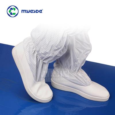China 36x45 Inch Cleanroom Sticky Floor Mats - 30 Layer Peelable Blue PE Film for Dust Removal for sale
