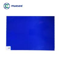 China 18x36 Inch Cleanroom Sticky Mat with 30 Layers and 40 Micron Thickness for Dust Removal and Particle Control for sale