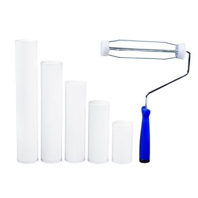 China 12 Inch 300mm Reusable Silicone Lint Roller with Plastic Handle - High Tackiness Dust Removal Tool for sale