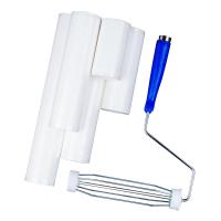 China 6 Inch 150mm Cleanroom Sticky Roller with 100 Sheets Refill, ROHS Certified Dust Remover for Industrial Use for sale