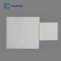 China 4x4 Inch 68g Cleanroom Nonwoven Paper Wiper for ISO Class 4-6 Dust-Free Applications for sale
