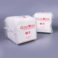 China M-3 Non-Woven Cleanroom Wiper 250x250mm 35gsm Polyester Lint Free A4 Format for sale