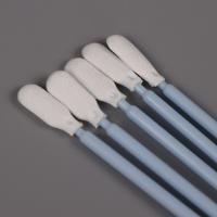 China Double Layered Industrial Computer Cleaning Wipes Cleanroom Polyester Swabs For Electronics Printers for sale