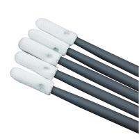 China Twisted Tip Double Head Sealed Polyester Cloth Cleanroom Swab Stick 100 Class for sale