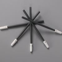 China Twisted Tip Double Head Sealed Polyester Cloth Cleanroom Swab Stick 100 Class for sale