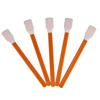 China Double Layered Industrial Computer Cleaning Wipes Cleanroom Polyester Swabs For Electronics Printers for sale