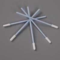 China Disposable Thermally Bonded Polyester Fiber Lens Cleaning Swab for PCB 10cm for sale