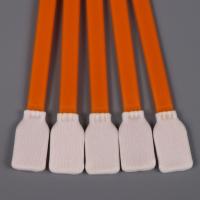 China PS707 Cleanroom Industrial Cleaning Sterile Double Layered Polyester Knit Head Gun Cleaner Swab 100pcs per Bag for sale
