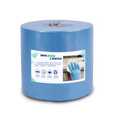 China 31.8x34cm 110g Cleanroom Paper Oil Absorption Nonwoven Lint Free Disposable Wipes for sale