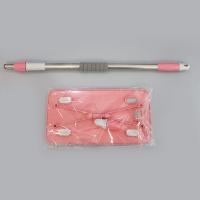 China Steel Socket Cleanroom Mop 30.5x49.5cm with Microfiber Reusable Head for ISO Class 3-8 Environments for sale