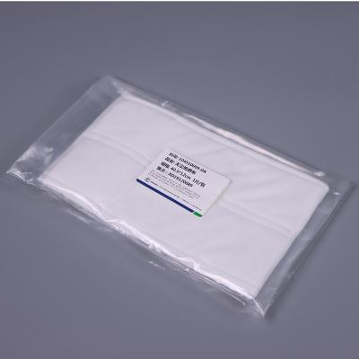 China Disposable Cleanroom Microfiber Mop Refill Pad 30.5x49.5cm for ISO Class 3-8 Environments for sale