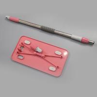 China Cleanroom Microfiber Folding Mop 30.5x49.5cm for ISO Class 3-8 Environments with Steel Frame for sale