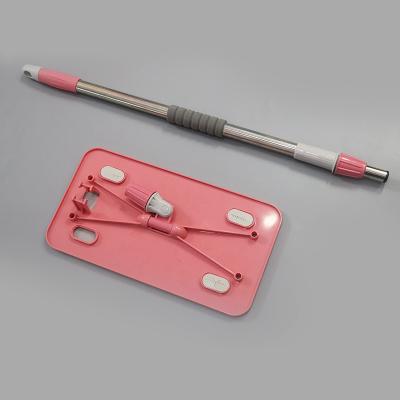 China Cleanroom Microfiber Folding Mop 30.5x49.5cm for ISO Class 3-8 Environments with Steel Frame for sale