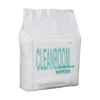 China 110gsm 100% Polyester Lint Free Cleanroom Wipes 9x9 Class 100 Anti Static Disposable Cloths for sale