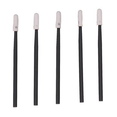 China Twisted Tip Double Head Sealed Polyester Cloth Cleanroom Swab Stick 100 Class for sale