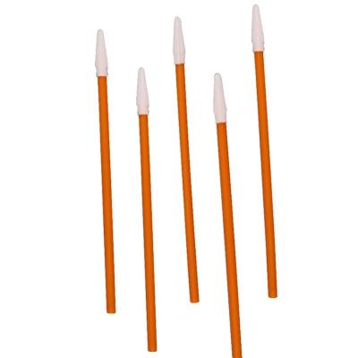 China Cleanroom Bend Flexible Paddle Swab with Polypropylene Handle and Polyester Microfiber Head - 121°C Sterilization for sale