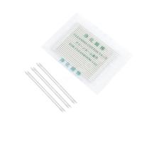 China Dust Free Cleanroom Cotton Swabs 75mm Paper Handle Lint Free Industrial Cleaning Swab for sale