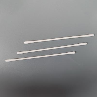 China Cleanroom Cotton Swab Lint Free Sterile Paper Stick 75mm 2.5mm Diameter for sale