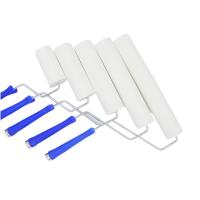 China Custom Silicone Adhesive Roller 4-12 Inch for PCB LCD Cleaning with 100 Sheets and ROHS Certification for sale