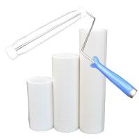 China Industrial Cleanroom Sticky Roller 4-12 Inch with 100 Sheets - ROHS Certified Floor Cleaning Tool for sale