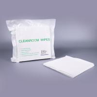 China 2 Ply Laundered Polyester Knit Wipes High Sorbency Lint Free Sterile Wipes ISO Class 4 for sale