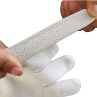 China Antistatic ESD Clean Room Gloves with PU Coating - Level F Cut Resistance, 20-23cm Length, 0.9-1mm Thickness for sale